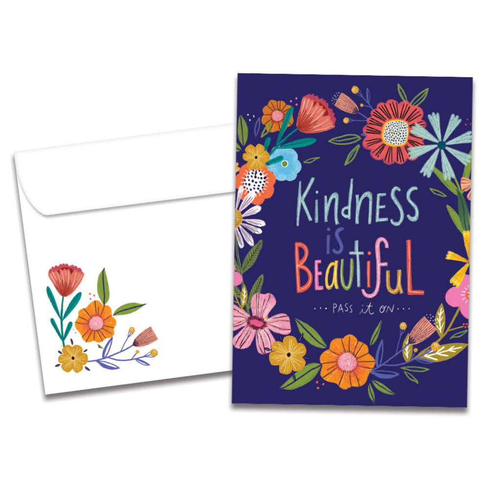 Kindness is Beautiful Greeting Card – Tree-Free Greetings
