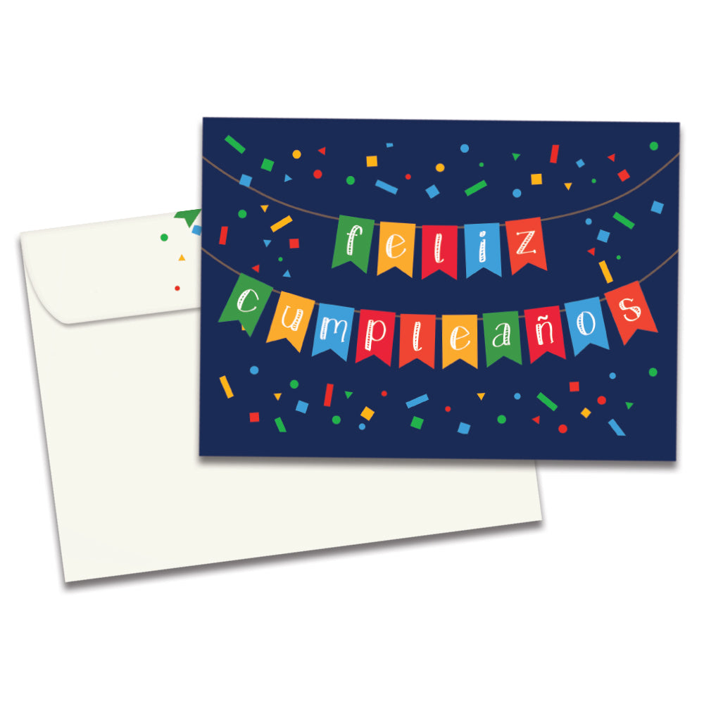 Cumpleanos Confetti Greeting Card – Tree-Free Greetings
