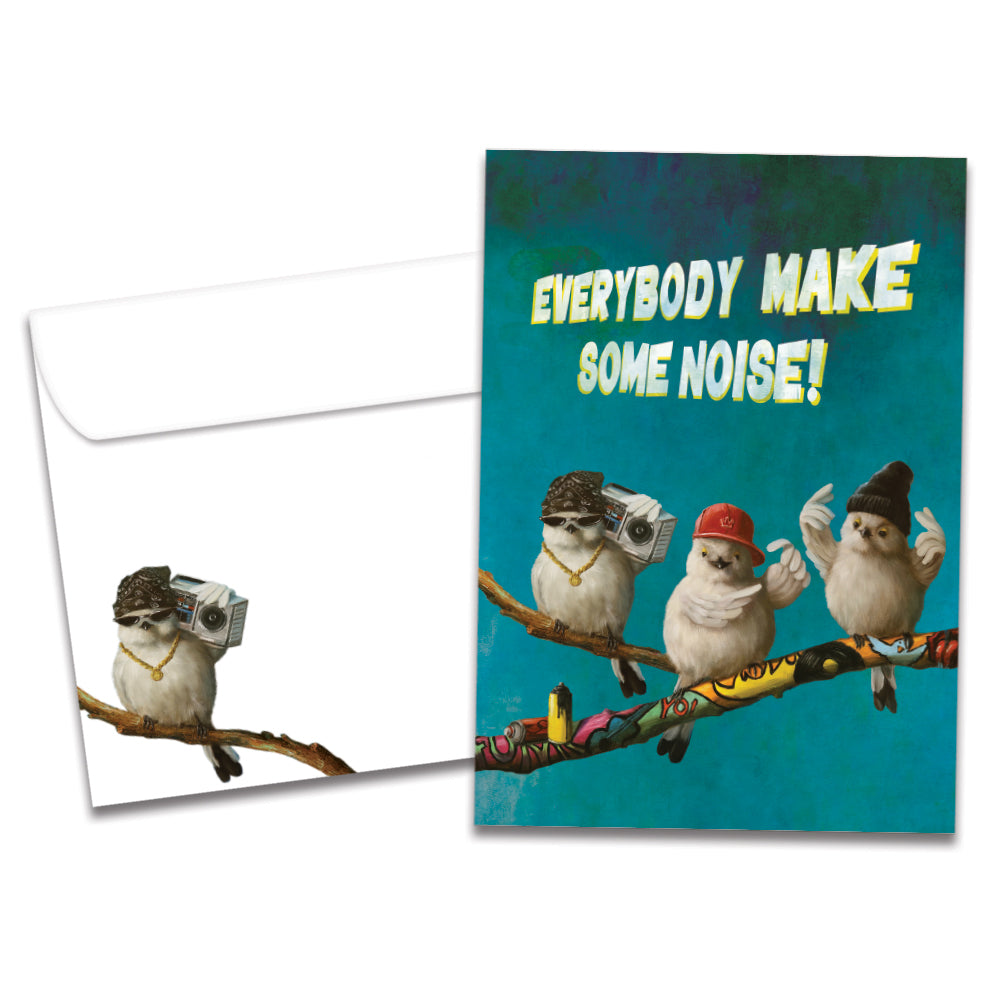 Make Some Noise Greeting Card – Tree-Free Greetings