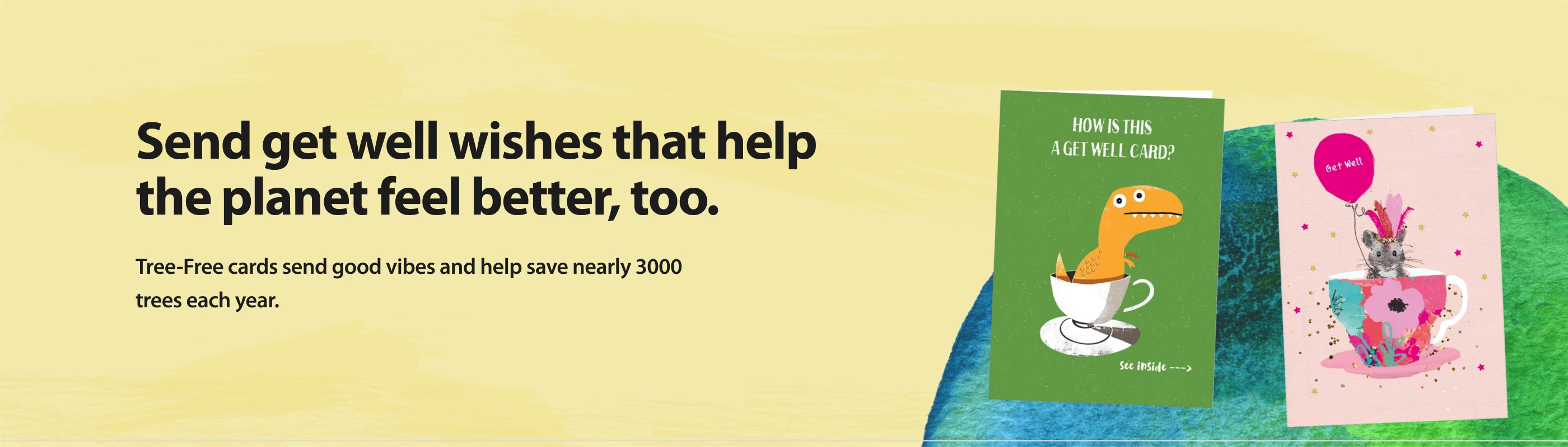 Write and Send Support Sympathy Get Well Cards – Tree-Free Greetings