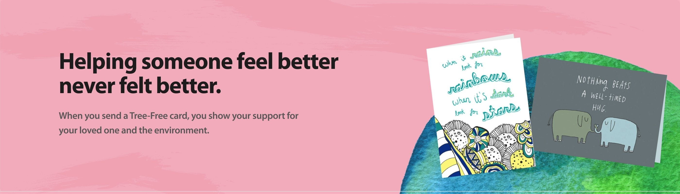 Support Cards – Tree-Free Greetings