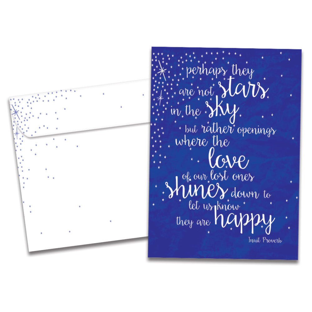 Inuit Proverb Sympathy Greeting Card 6 Pack – Tree-Free Greetings