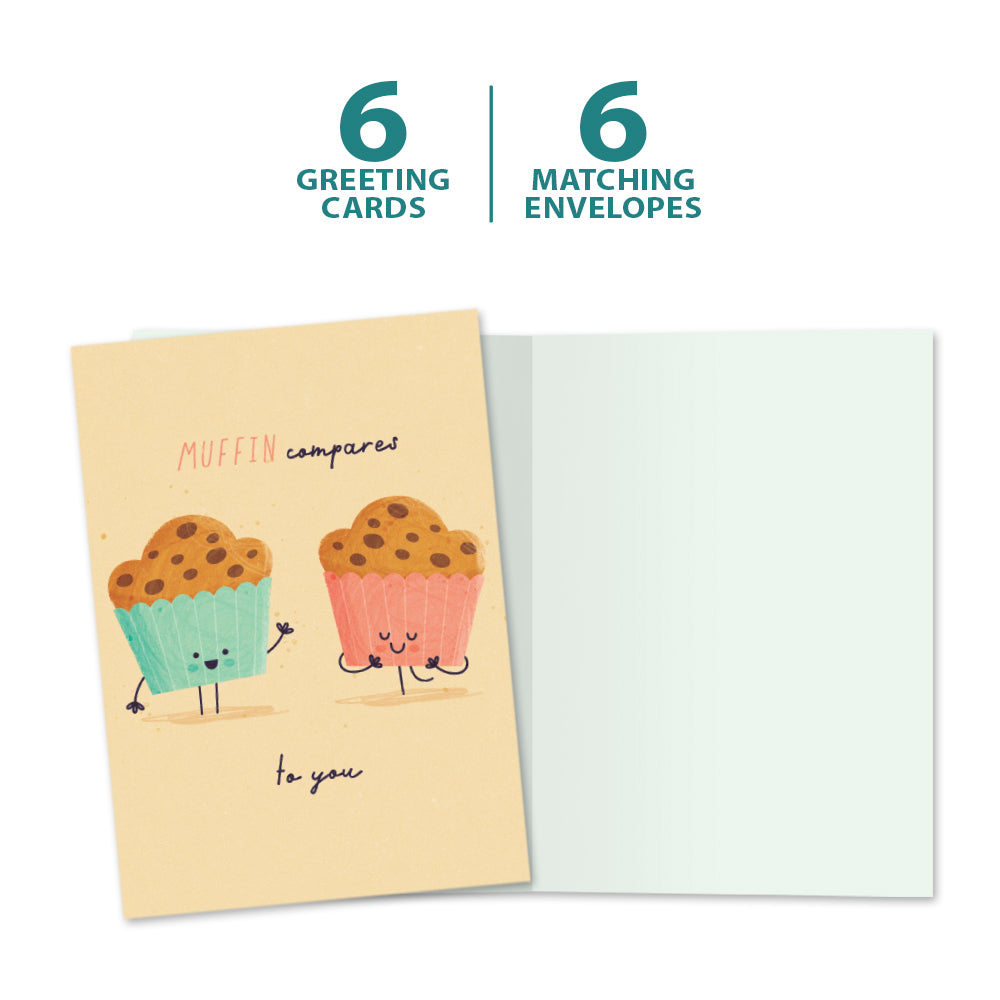 Muffin Compares To You Greeting Card 6 Pack – Tree-Free Greetings Muffin Compares To You Greeting Card 6 Pack – Tree-Free Greetings
