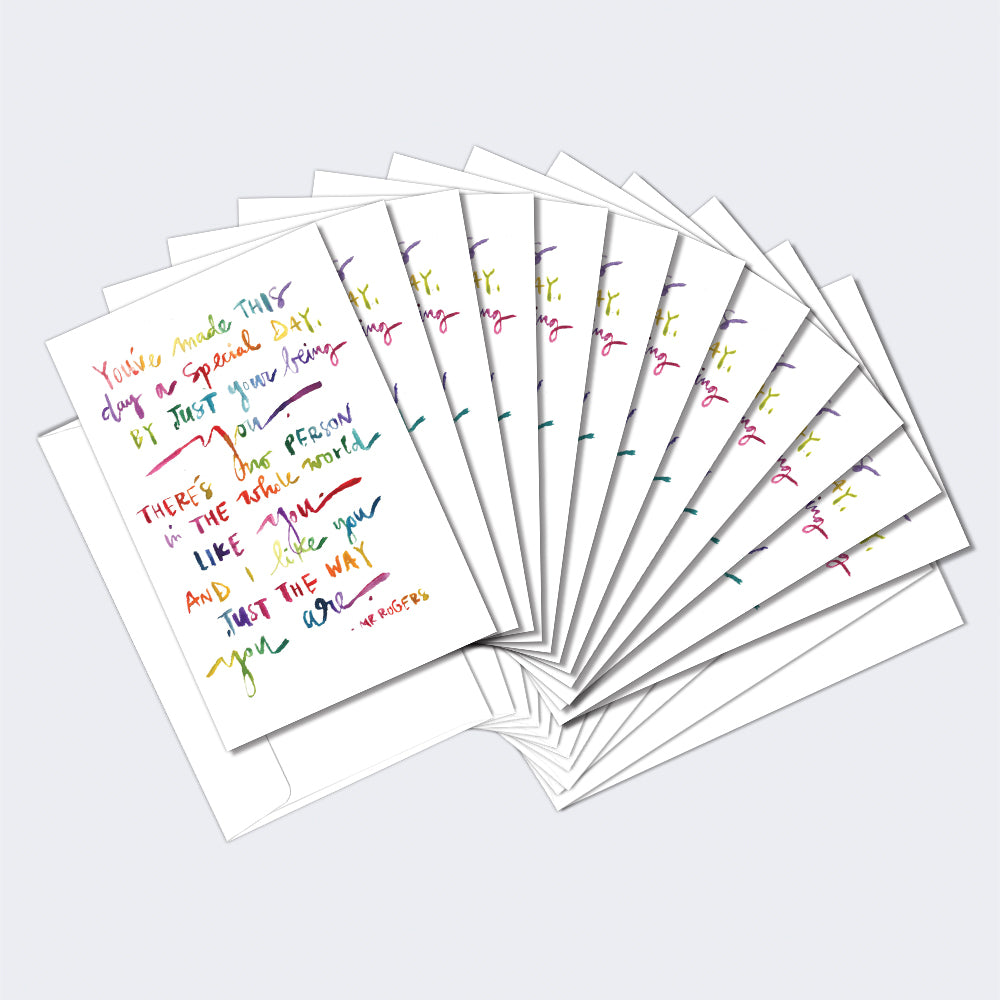 Special Day 12 Pack Notecards – Tree-Free Greetings