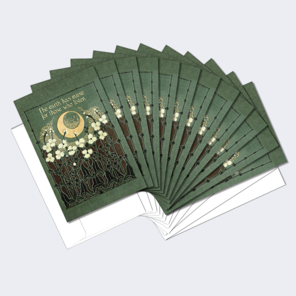 Earth Music 12 Pack Notecards – Tree-Free Greetings