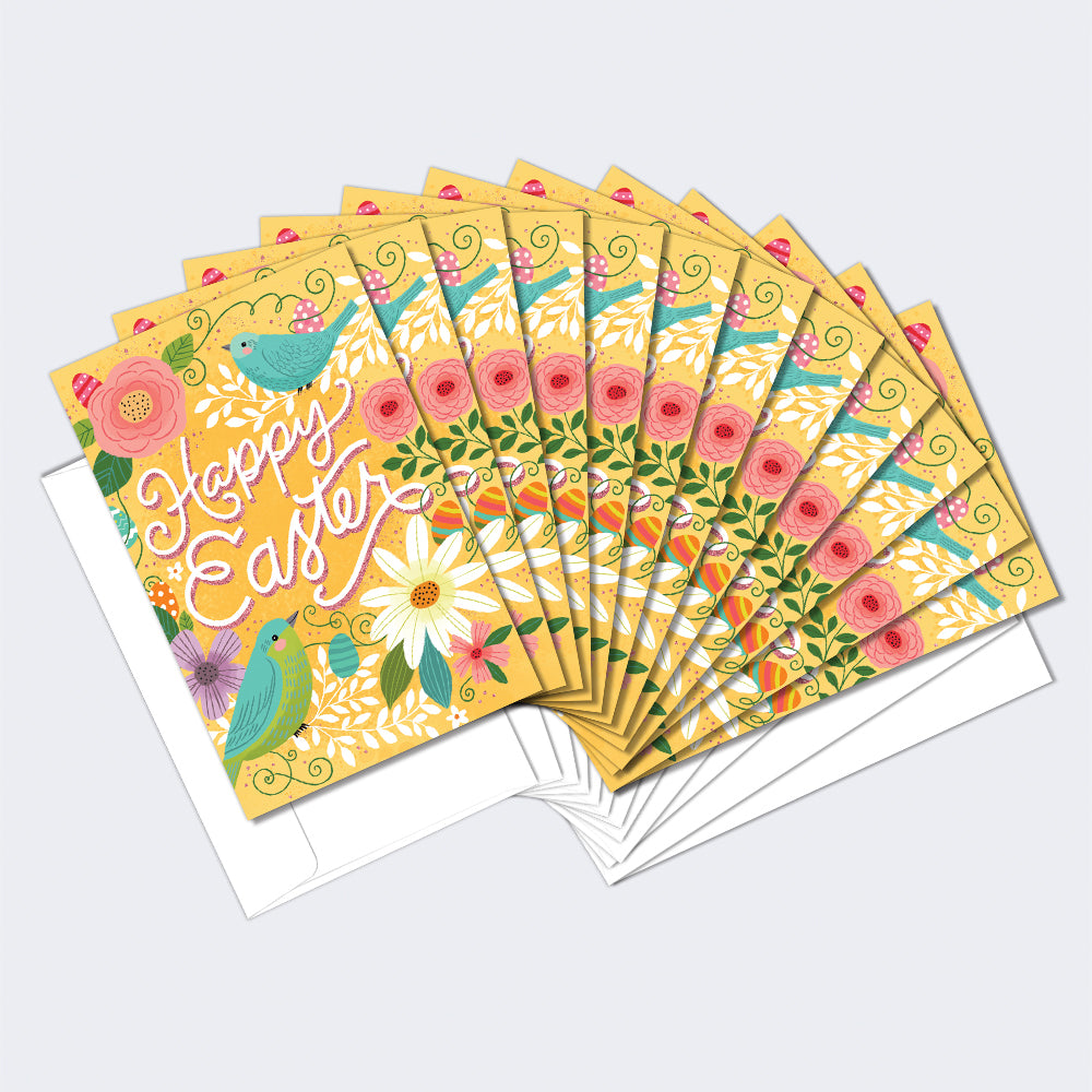 Bright and Beautiful 12 Pack Notecards – Tree-Free Greetings
