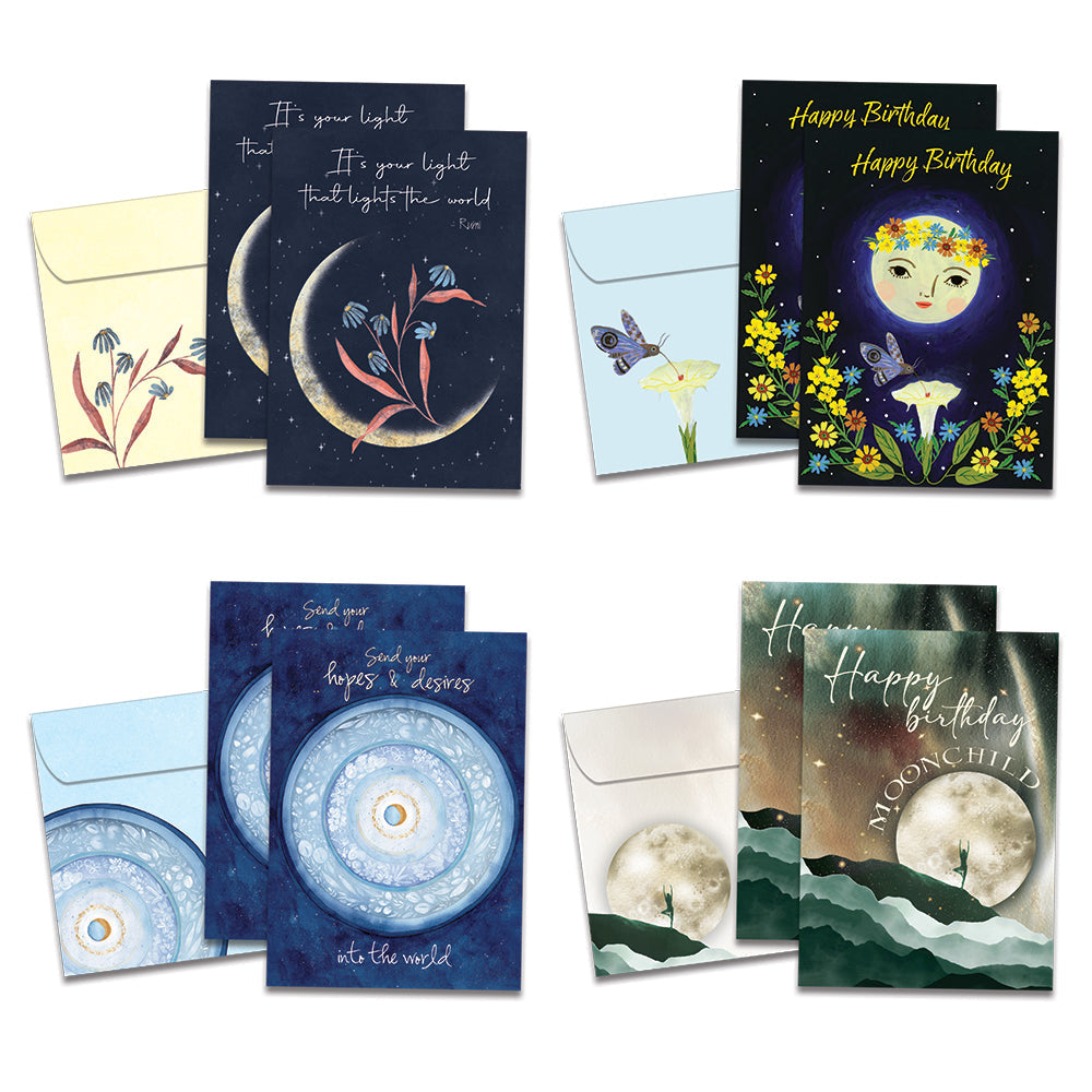 Hopeful Light Birthday 8 Pack – Tree-Free Greetings