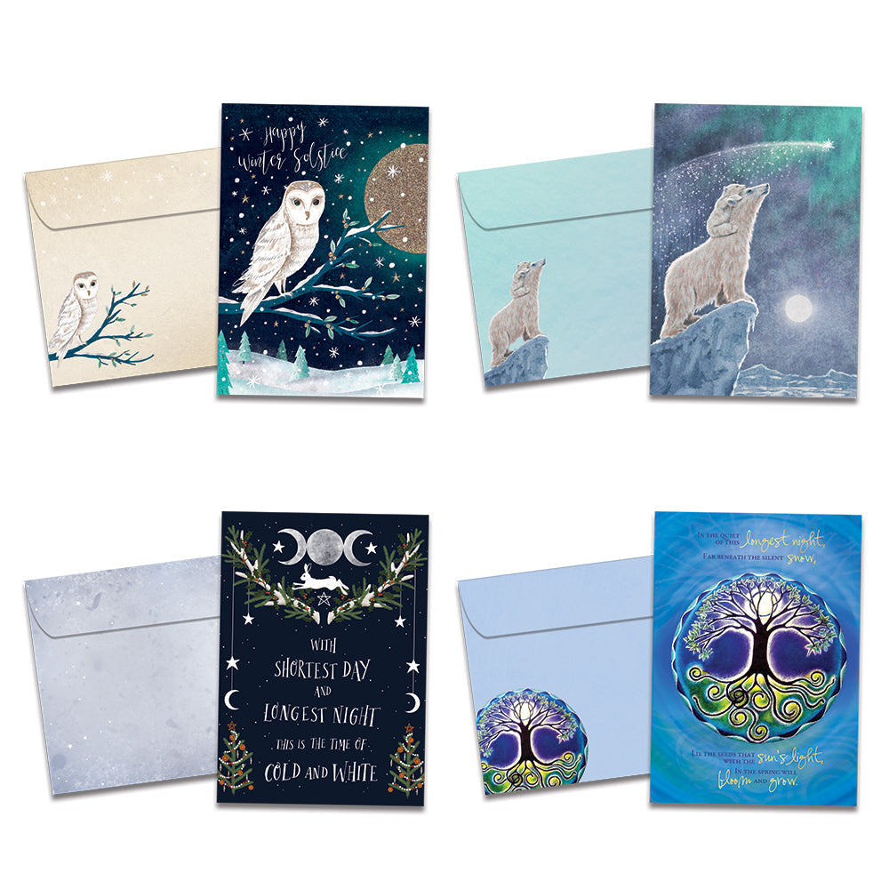 Longest Night 16 Pack Assortment – Tree-Free Greetings