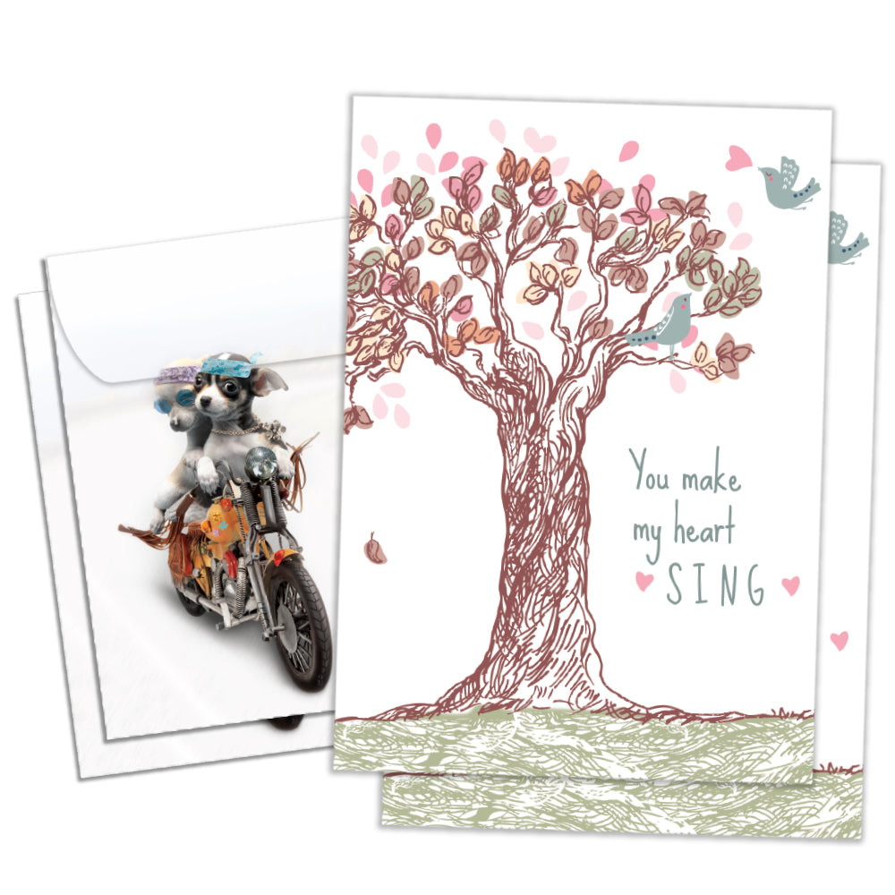Heart Sing 2 Pack – Tree-Free Greetings