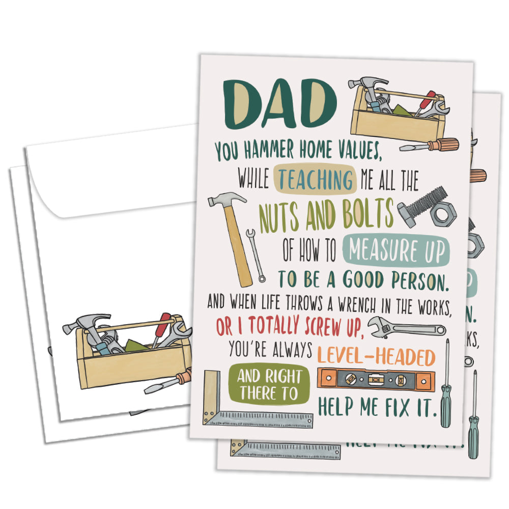 Dad's Tools 2 Pack – Tree-Free Greetings