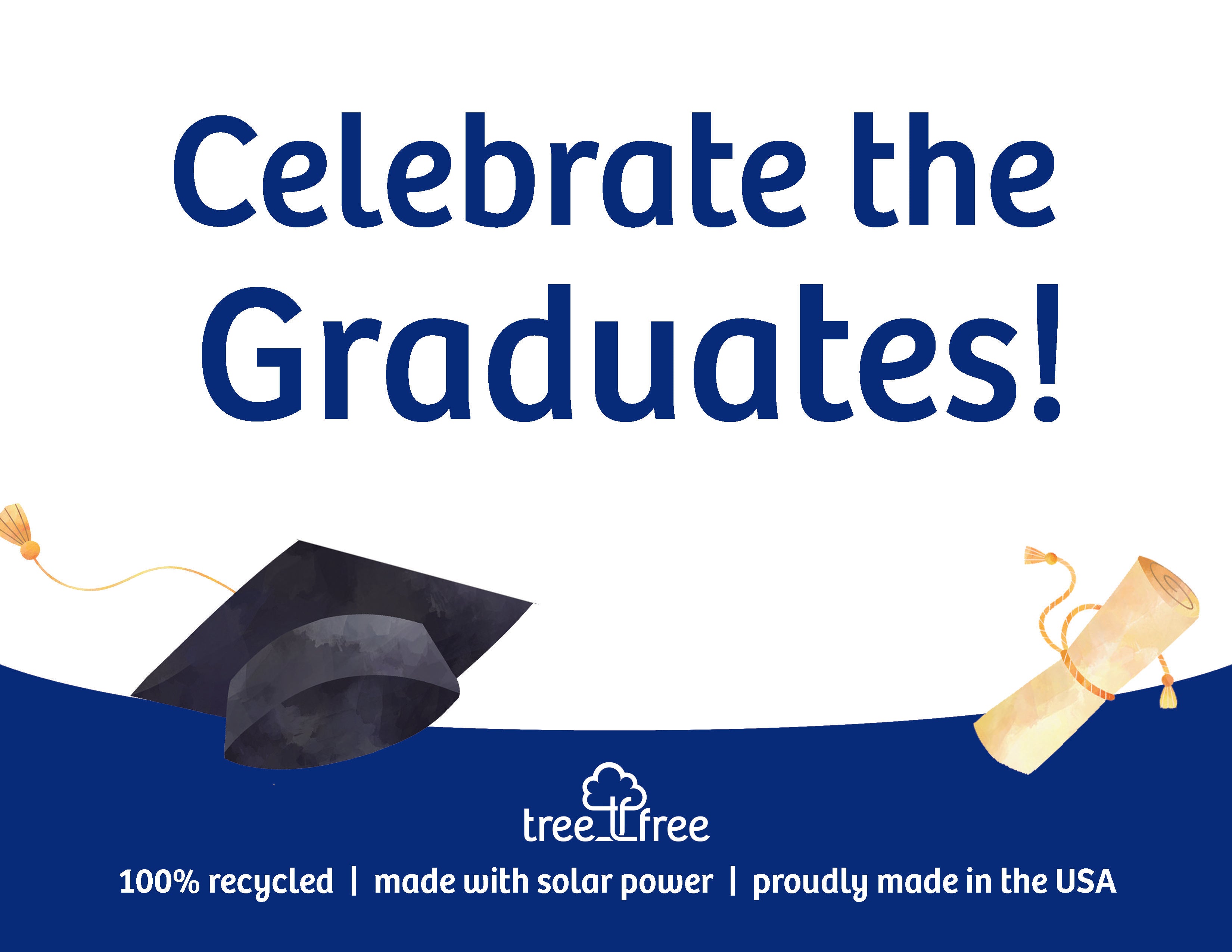 2026 Graduation Prepack Header – Tree-Free Greetings