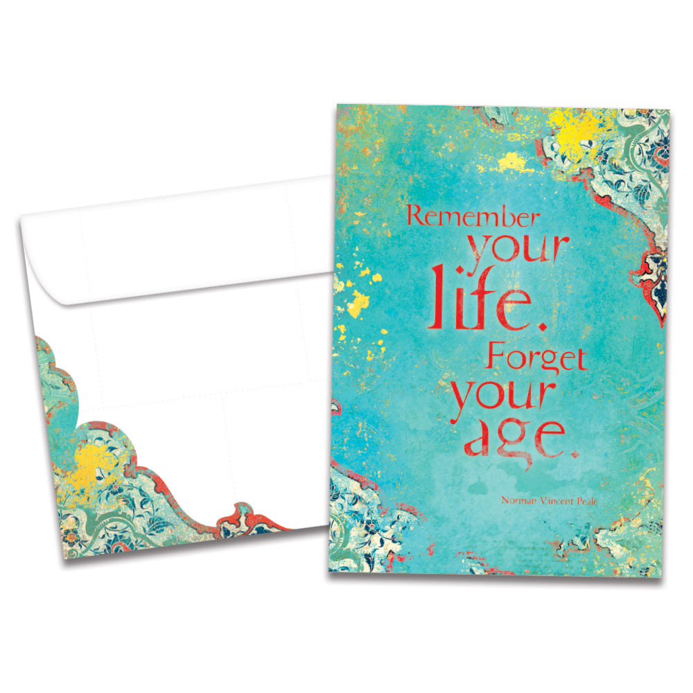 Remember Your Life Birthday Greeting Card – Tree-Free Greetings