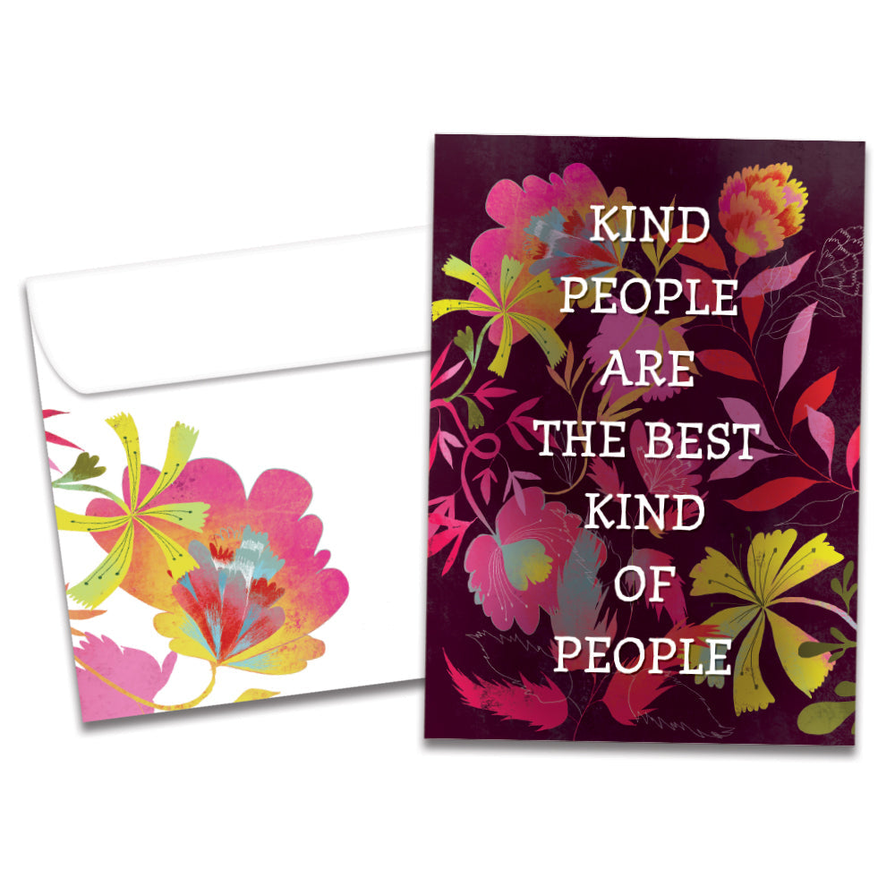 Kind People Thank You Greeting Card – Tree-Free Greetings