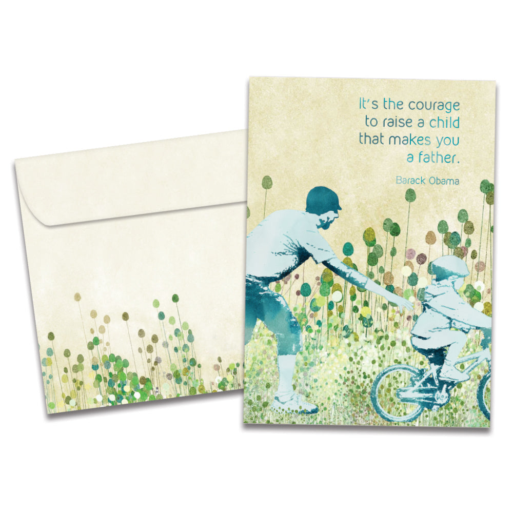 Father Courage Father's Day Greeting Card – Tree-Free Greetings
