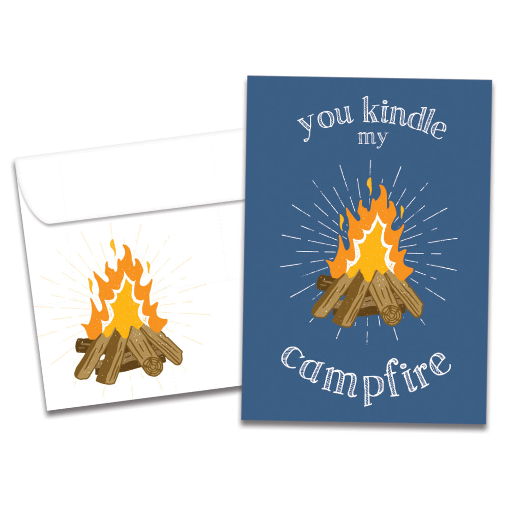 Kindle My Campfire Love Greeting Card 6 Pack – Tree-Free Greetings