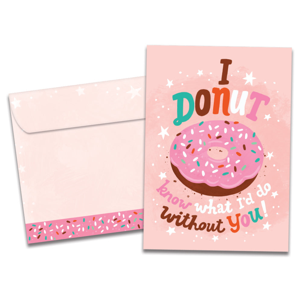 Frosted Donut Greeting Card – Tree-Free Greetings