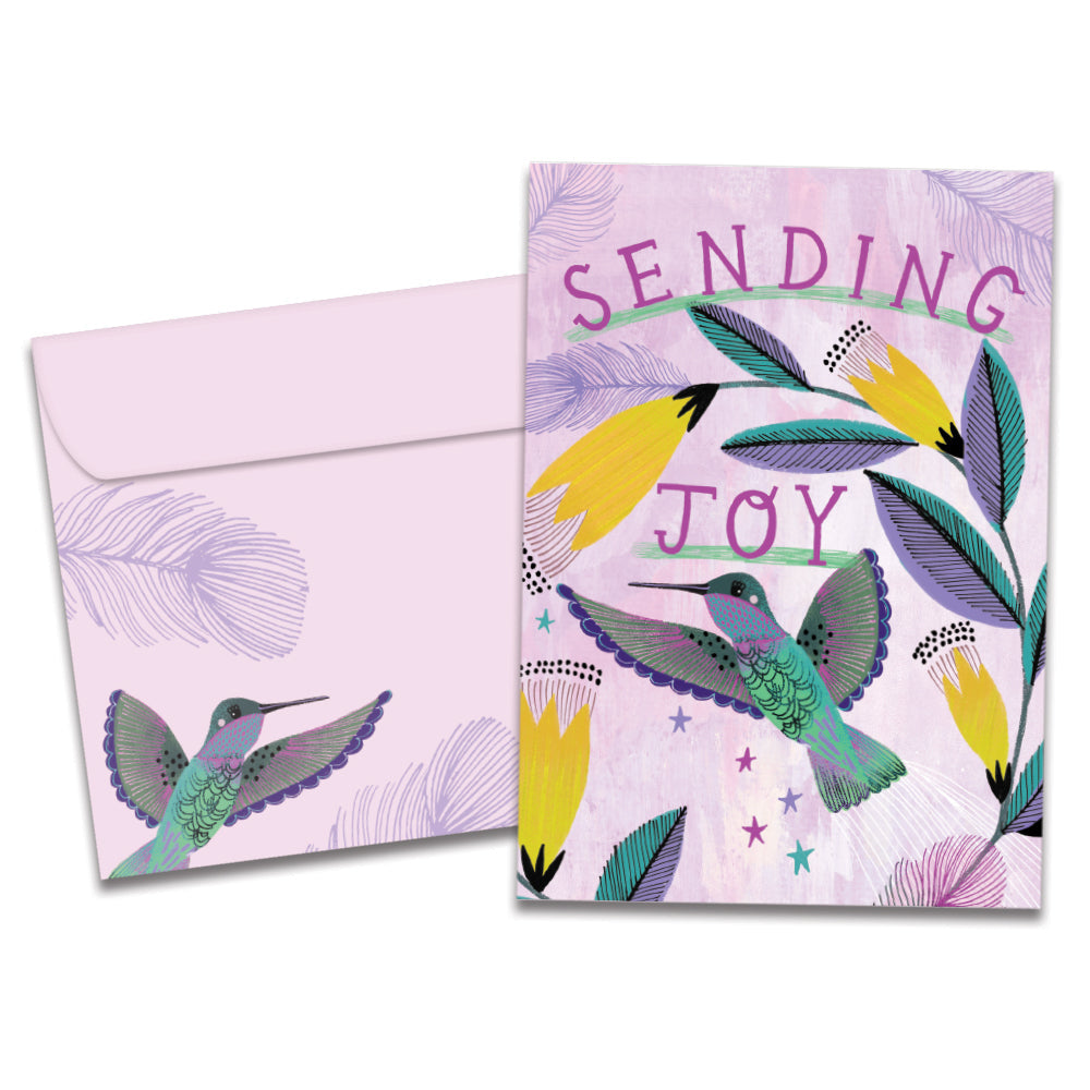 Sending Joy Greeting Card 6 Pack – Tree-Free Greetings