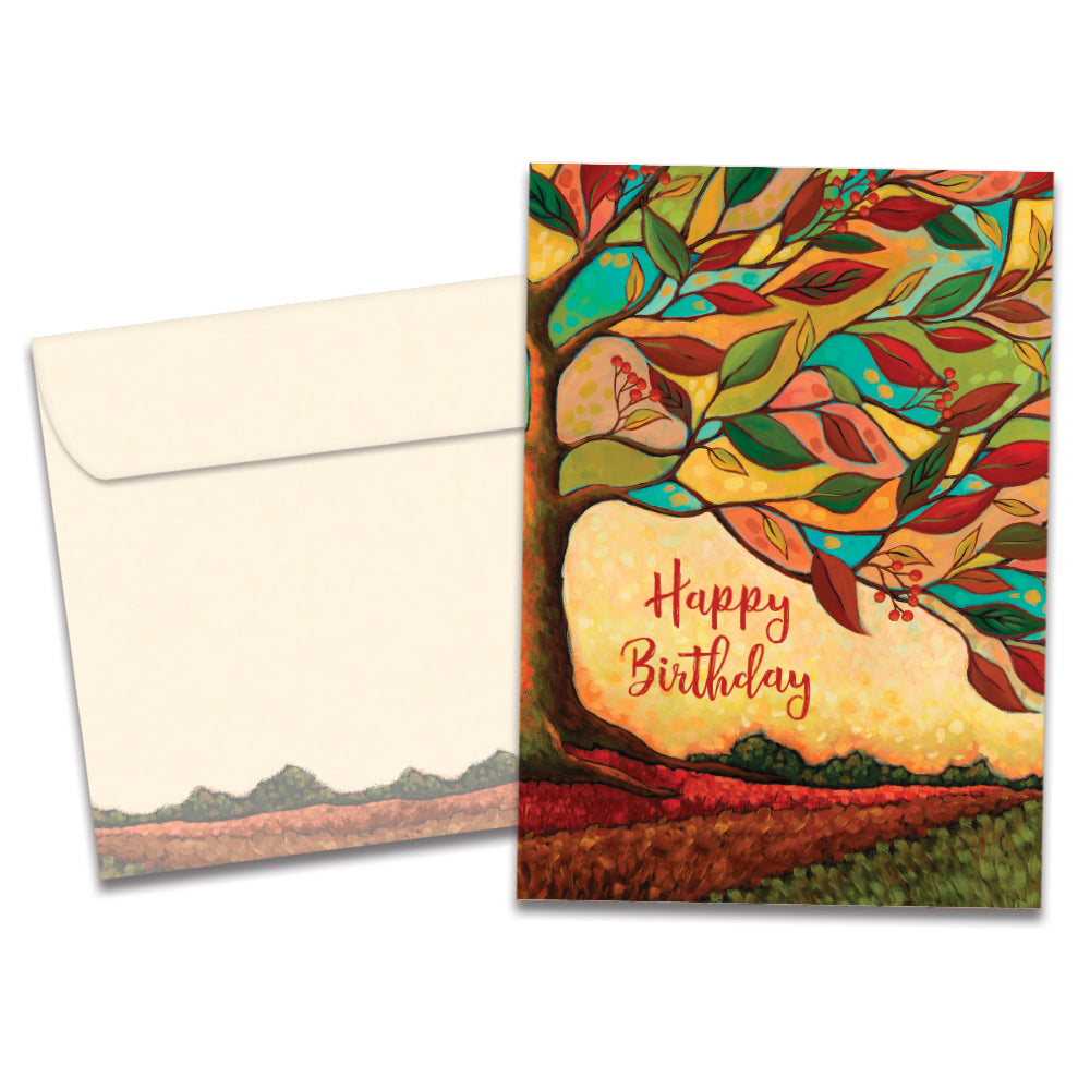 Colorful Foliage Greeting Card 6 Pack – Tree-Free Greetings