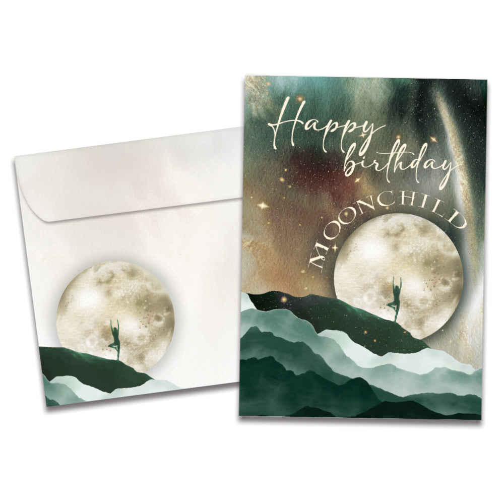 Moon Child Greeting Card 6 Pack – Tree-Free Greetings