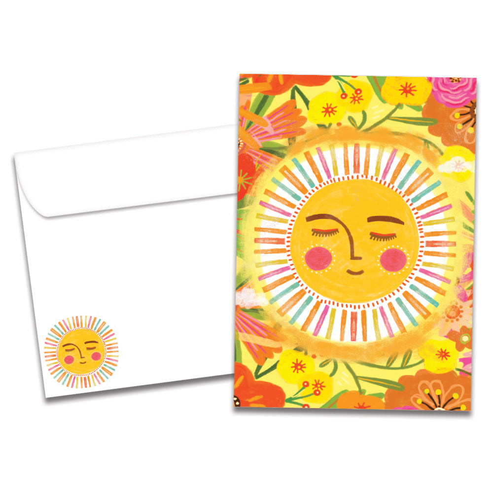 Grateful Sun Greeting Card – Tree-Free Greetings