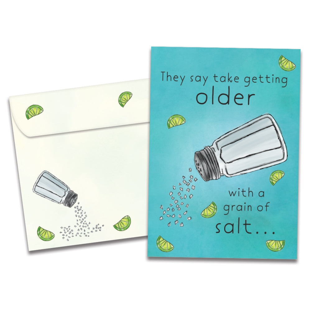 Salt and Lime Greeting Card – Tree-Free Greetings