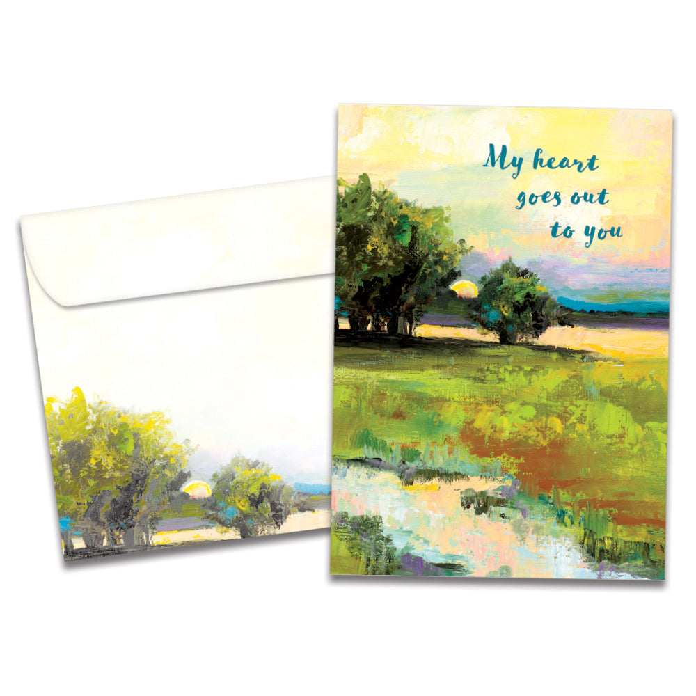 Heartfelt Landscape Greeting Card – Tree-Free Greetings