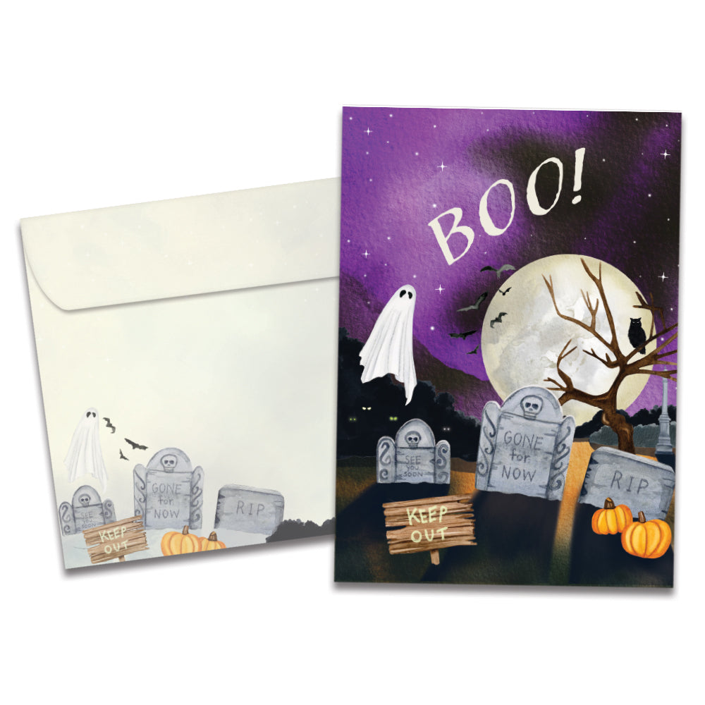 Boo Graveyard – Tree-Free Greetings
