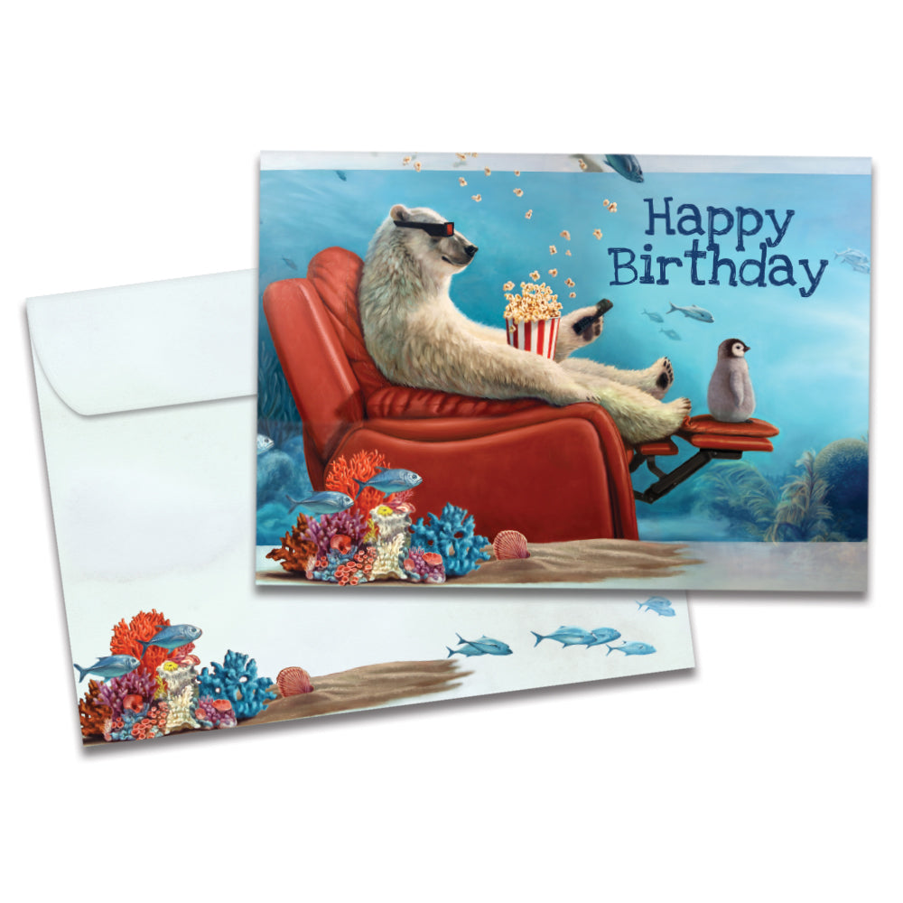 Kick Back Greeting Card – Tree-Free Greetings