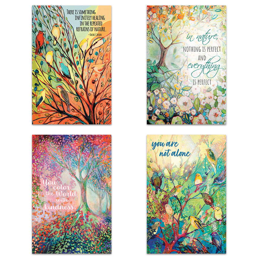 Heartfelt Nature 16 Pack Notecards – Tree-Free Greetings
