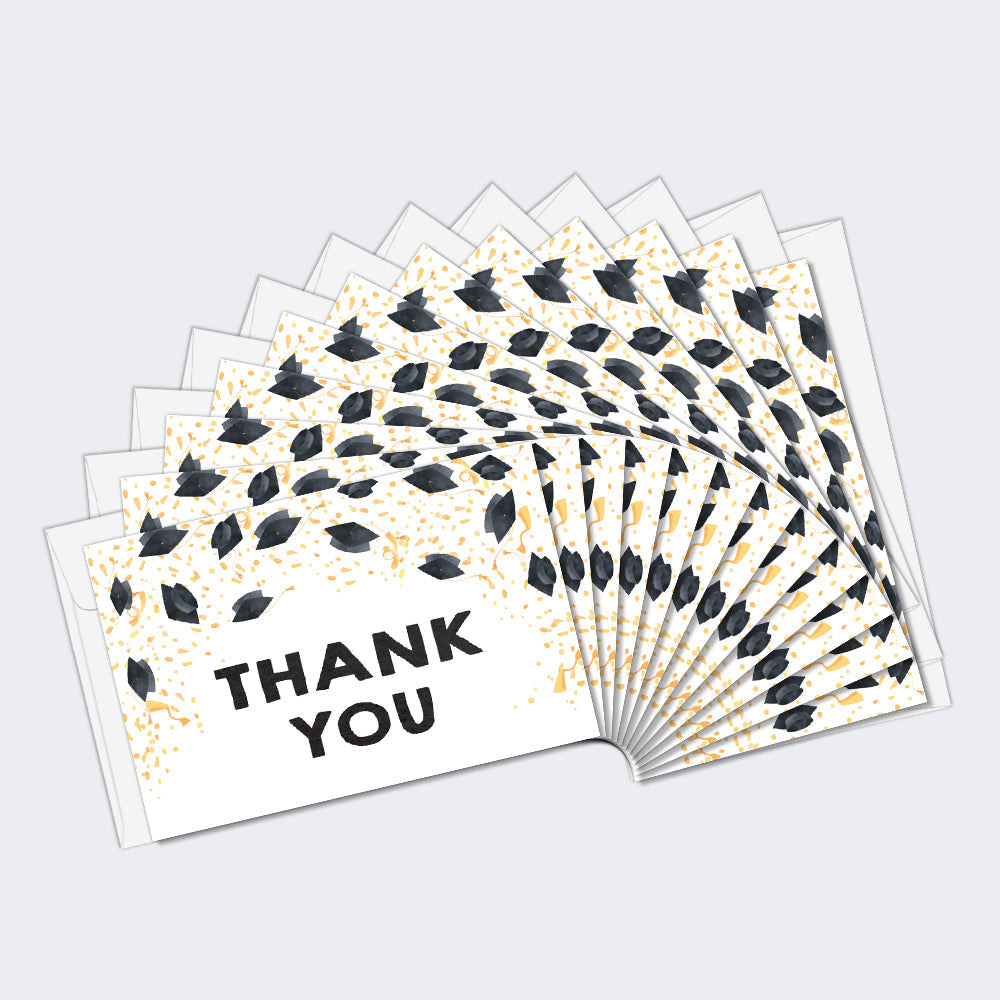 Yellow Tassel Graduation 2 12 Pack – Tree-Free Greetings